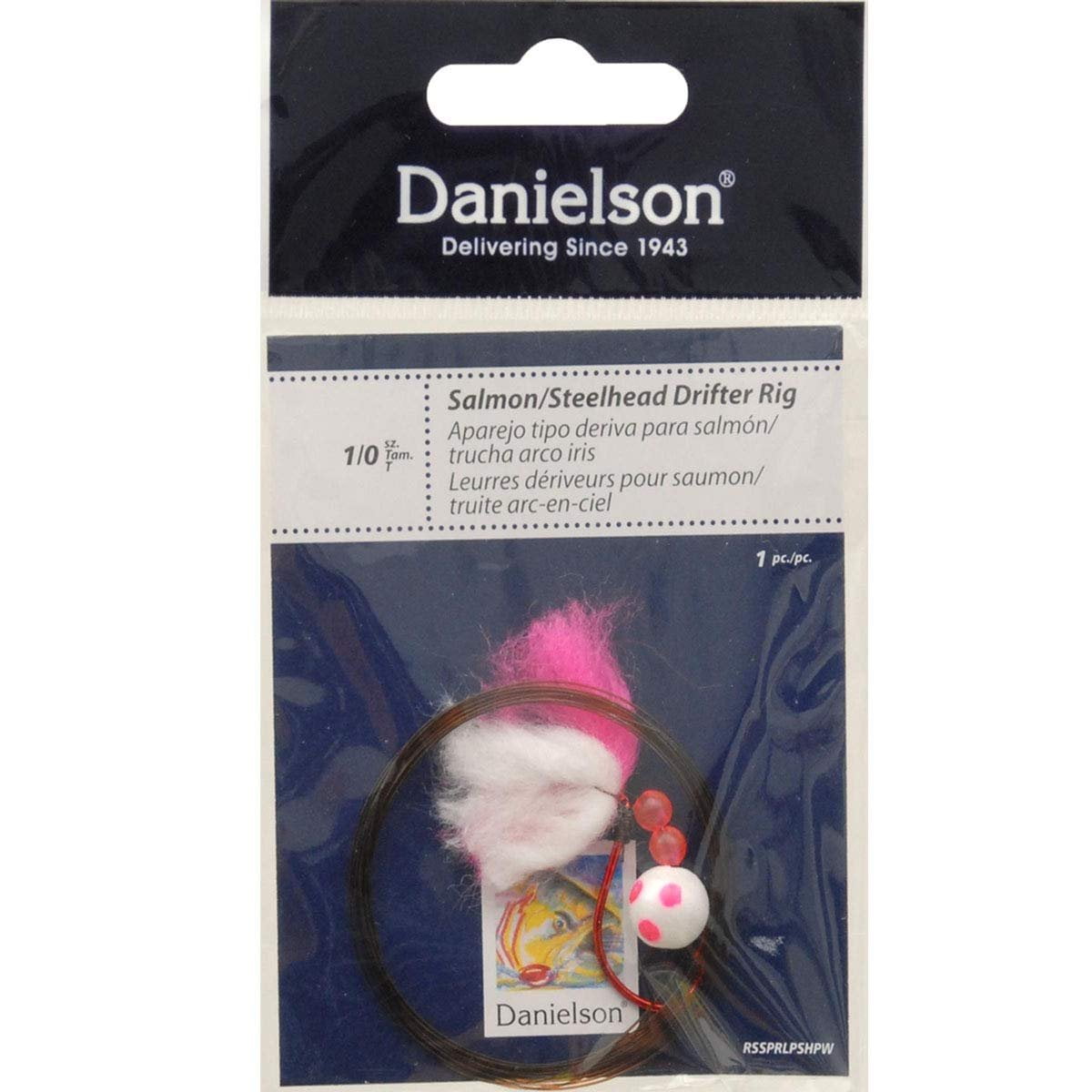 Danielson Rig Ez Drift Fishing Equipment, Purple/Red/White - Walmart.com