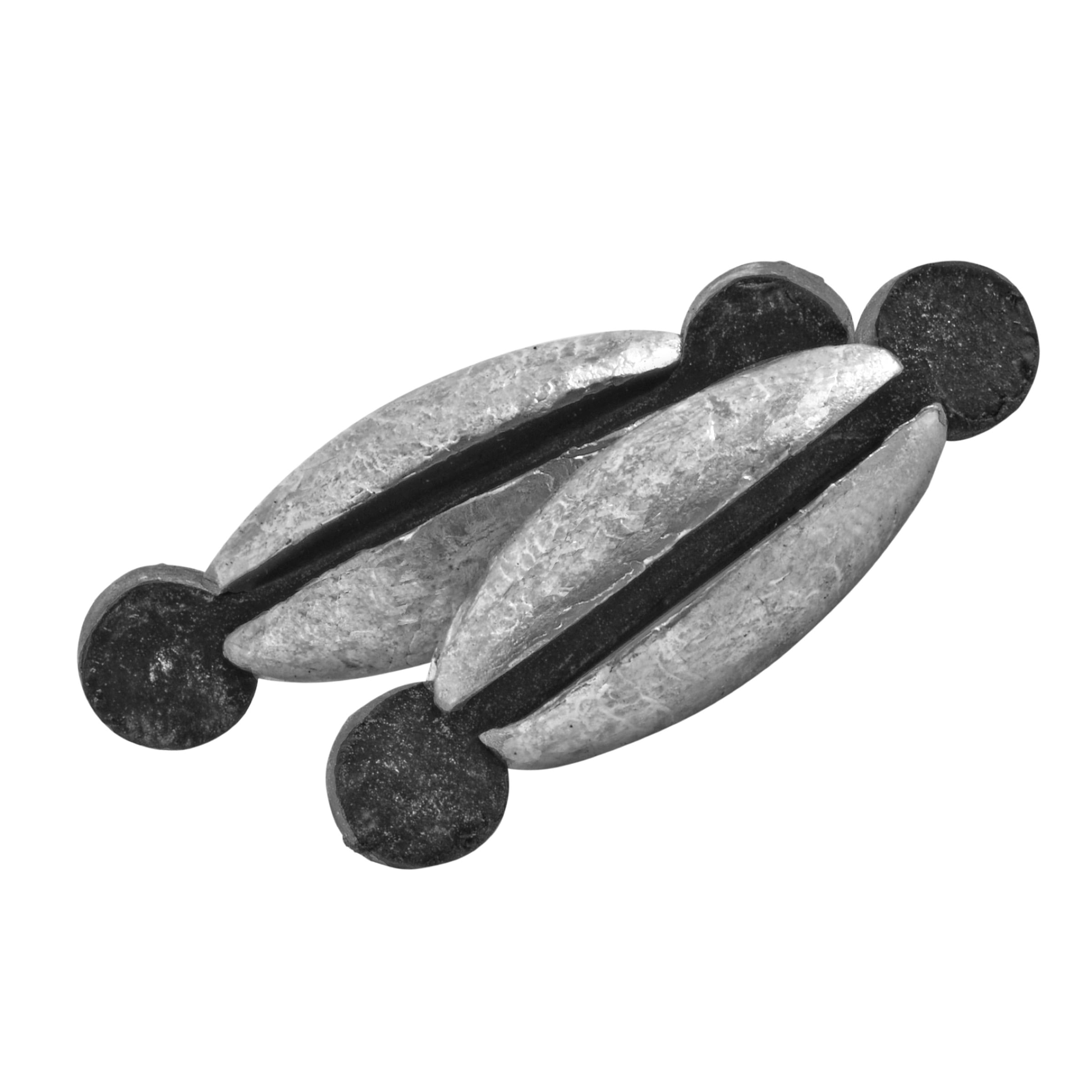 Danielson Rubber Core Twist Lock Sinkers Fishing Weights, 3/4 oz ...