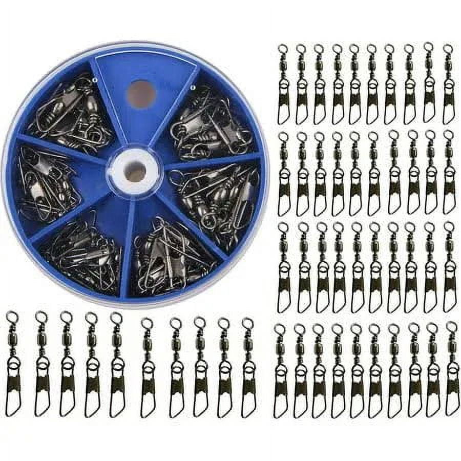 Danielson Snap Swivel Assortment Black w/Dial Box Qty 20 - Walmart.com