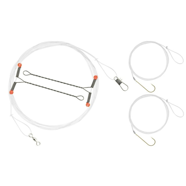 Danielson Stainless-steel Freshwater Crappie Fishing Rig, Size 2 Hook ...