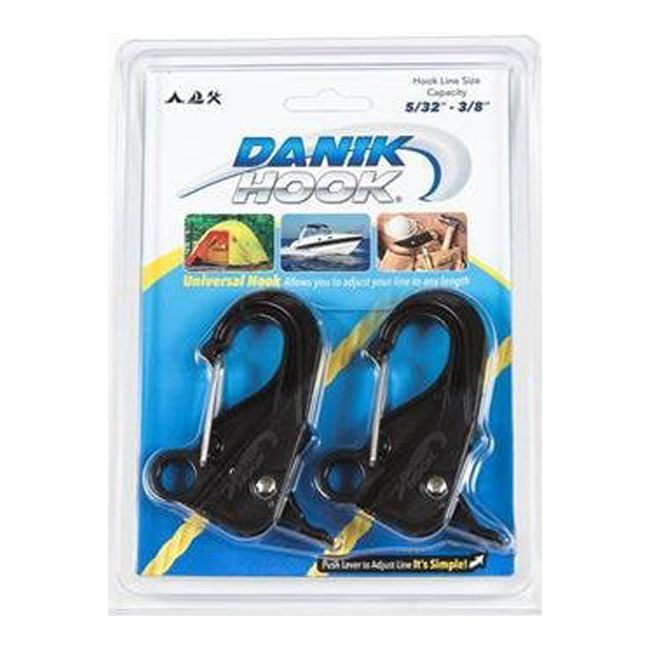 Danik Hook Mini High Composite Universal Hook, Black - Walmart.com