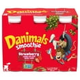 Danimals Smoothie Strawberry Explosion Dairy Drink, 3.1 OZ, 6 Ct ...