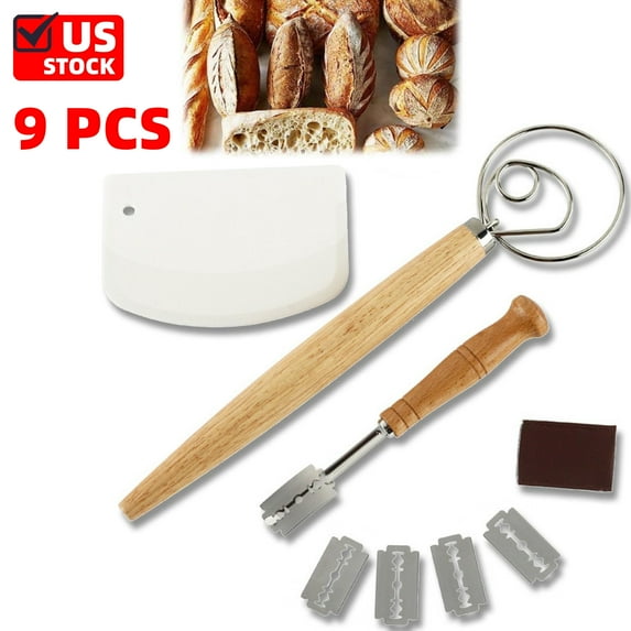 Danish Dough Whisk - Bread Whisk, Bread Making Tools and Supplies ...