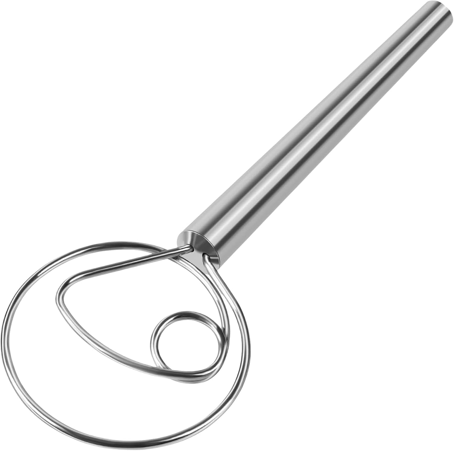 Danish Dough Whisk Stainless Hook Dutch Baking Tool Bread Sourdough ...
