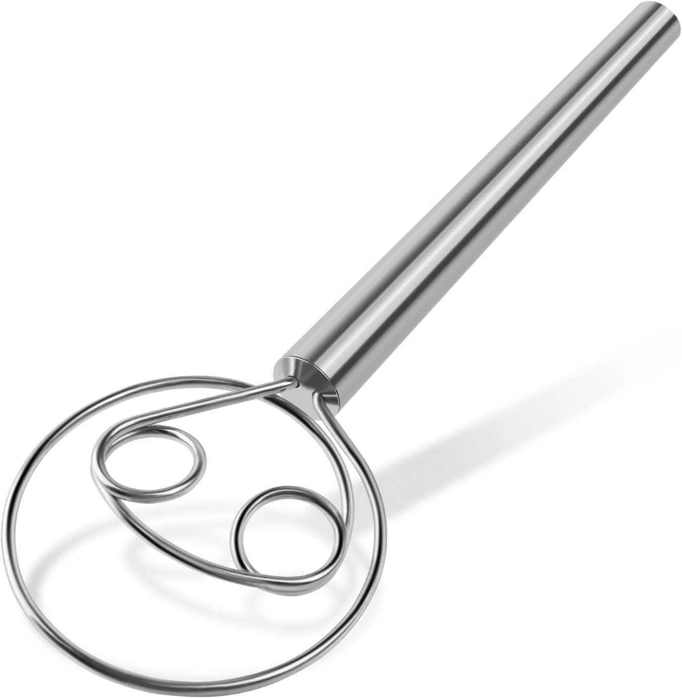 Danish Dough Whisk Stainless Steel Hook Dutch Mixer Tool for Bread ...