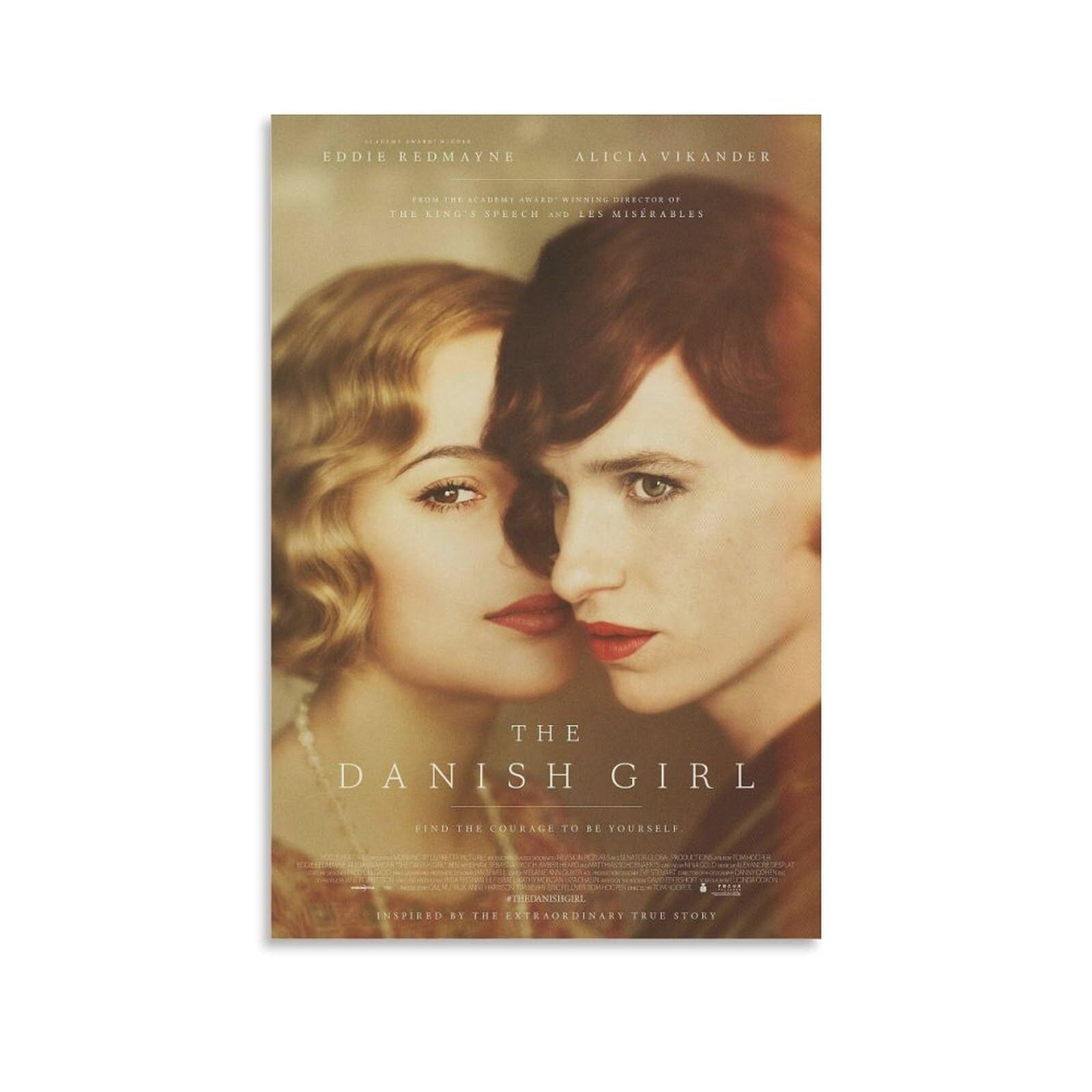 The Danish Girl Movie Poster Elegant Copenhagen And Canals Painting On ...