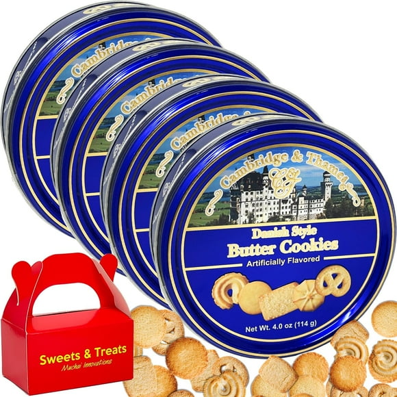 Shop Butter Cookie Tins in Various Flavors and Sizes at Walmart