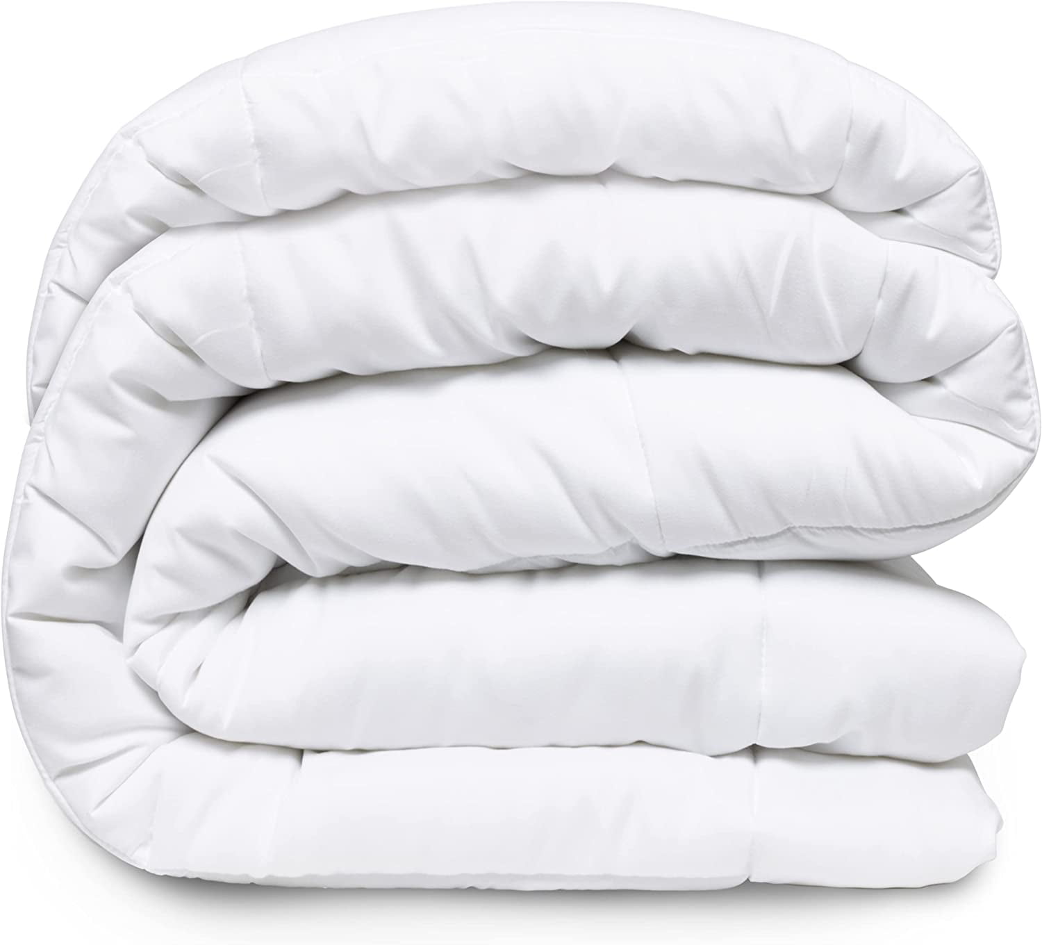 Danjor Linens White Comforter - Cooling, Microfiber Duvet Insert for ...