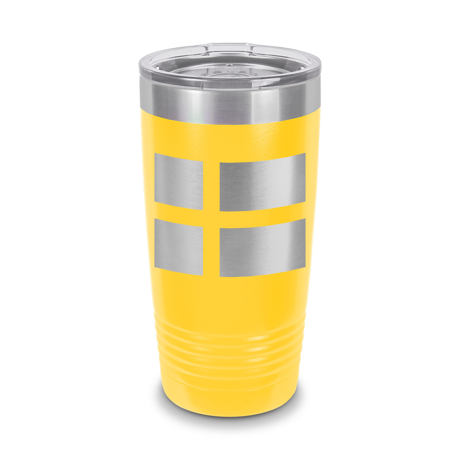 Danmark Flag Tumbler 20 oz - Laser Engraved w/ Clear Lid - Stainless ...