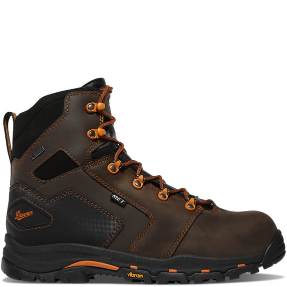 Danner 6-Inch Work Boot,EE,9 1/2,Brown,PR 13880-9.5EE - Walmart.com