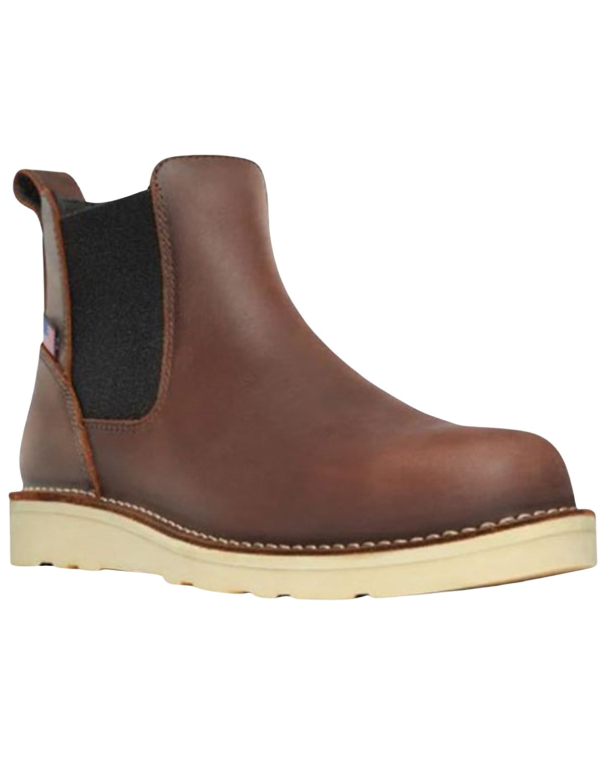 Danner Men's Bull Run Chelsea Boot Soft Toe Brown 14 EE US - Walmart.com