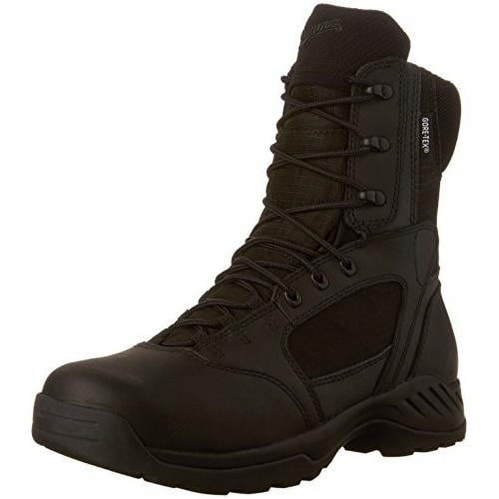 Danner Mens Kinetic 8" Side-Zip GTX Work Boot Black Waterproof Tactical ...