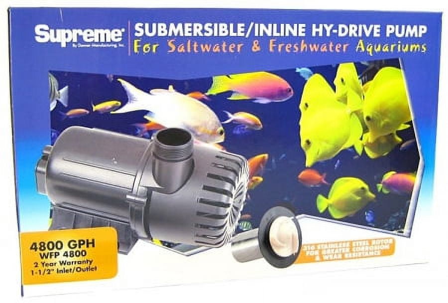 Danner/Supreme p/n DF02570 Pondmaster WFP 4800 Hy-Drive pump - Walmart.com