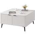 Danniu Large Lift Top Coffee Table with Hidden Compartment, 35.4" Wide ...
