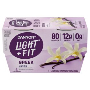 Light & Fit Greek Yogurt in Yogurt - Walmart.com