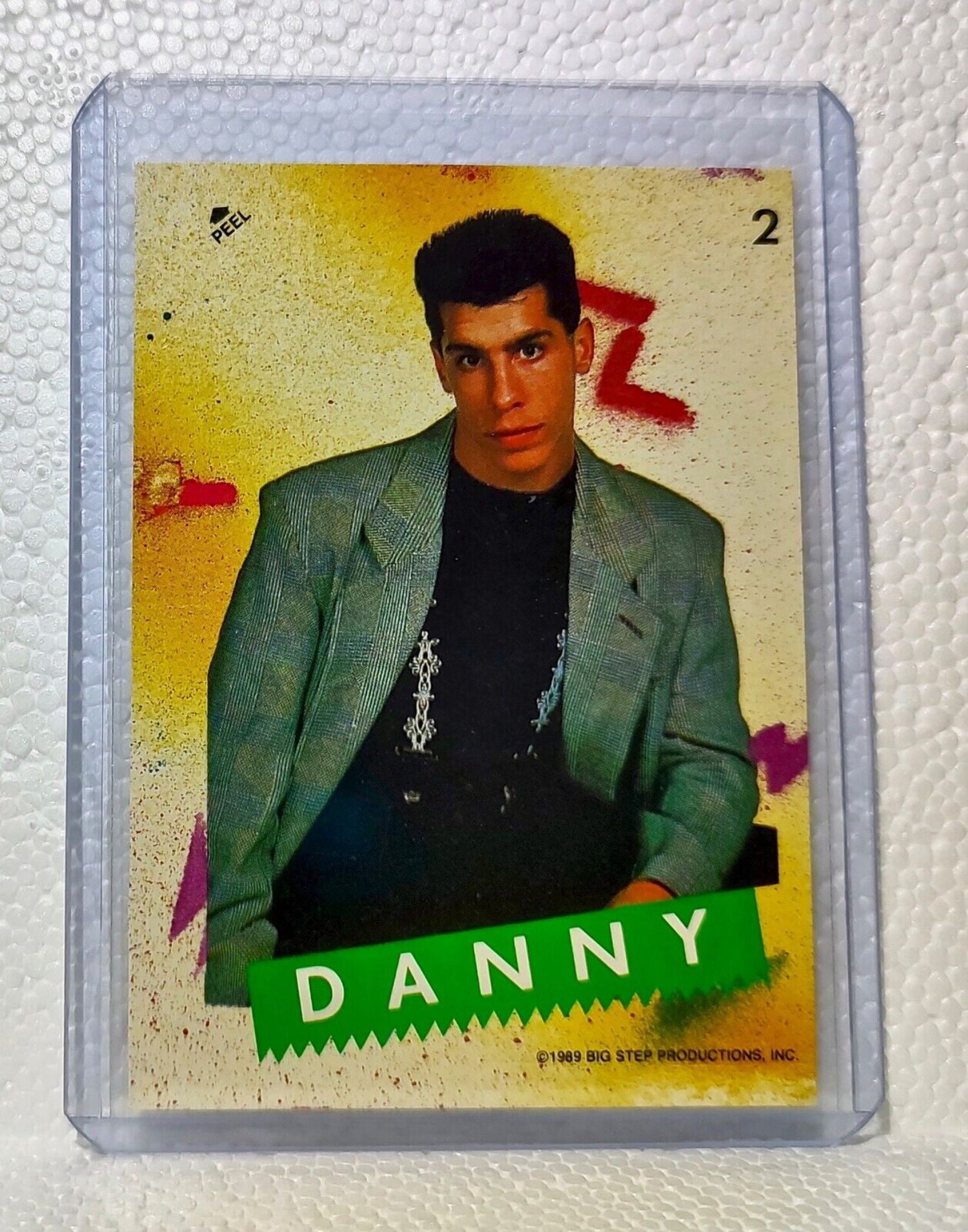 Danny 1989 New Kids on the Block #2 Sticker Trading Card - Walmart.com