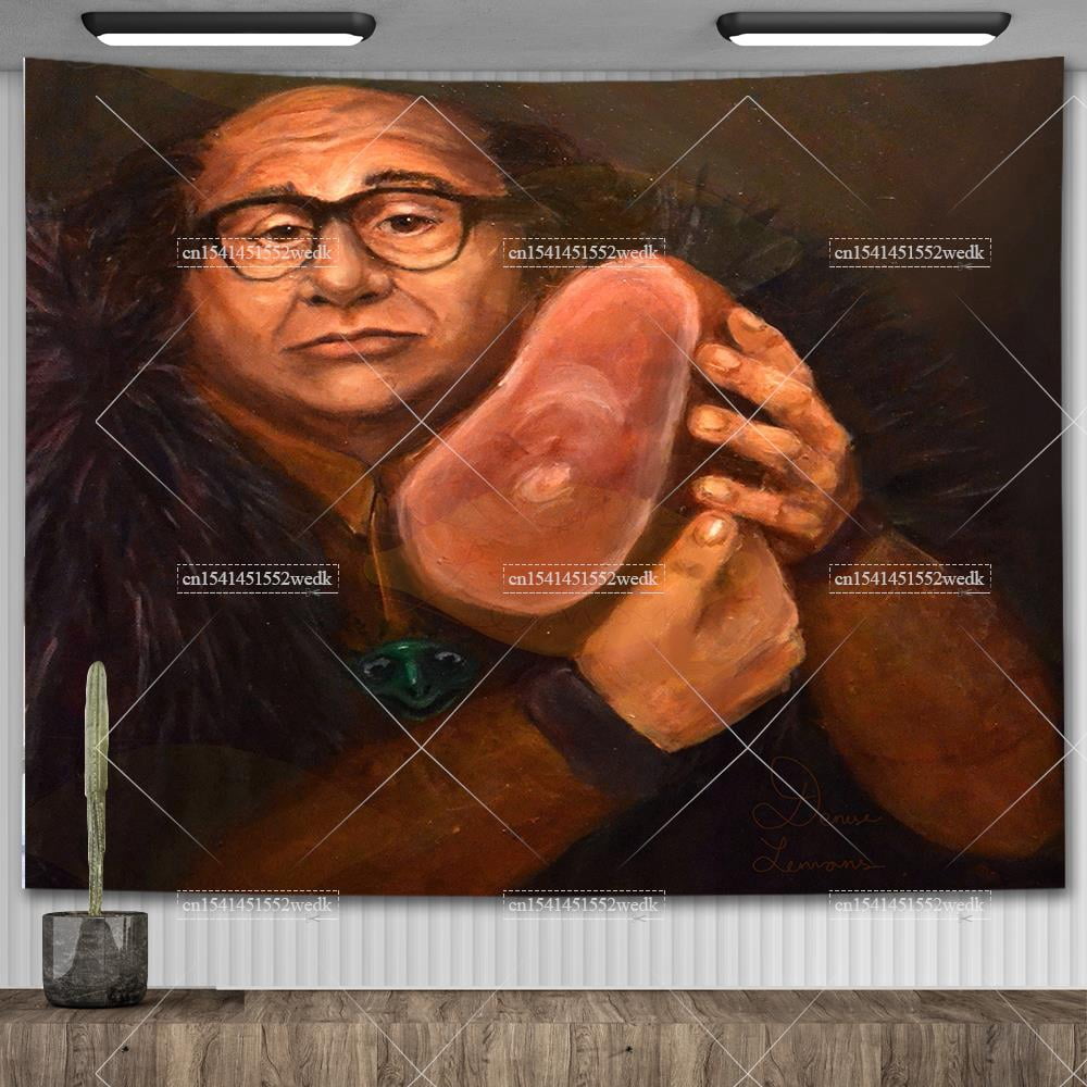 Danny DeVito And His Beloved Ham Tapestry Wall r Starry Night ...