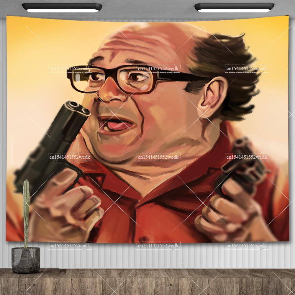 Danny DeVito And His Beloved Ham Tapestry Wall r Starry Night Wallpapers Room r Aesthetic ...