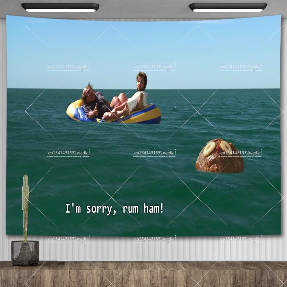 Danny DeVito And His Beloved Ham Tapestry Wall r Starry Night ...