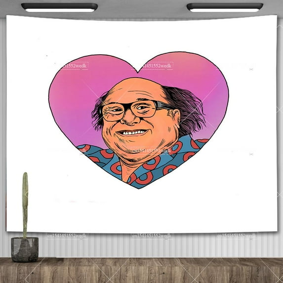 Danny DeVito And His Beloved Ham Tapestry Wall r Starry Night Wallpapers Room r Aesthetic ...
