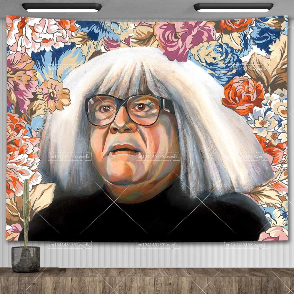 Danny DeVito And His Beloved Ham Tapestry Wall r Starry Night ...