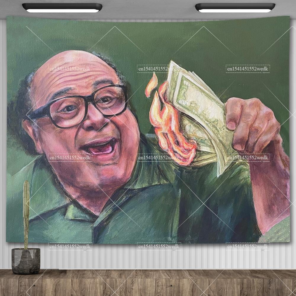 Danny DeVito And His Beloved Ham Tapestry Wall r Starry Night ...