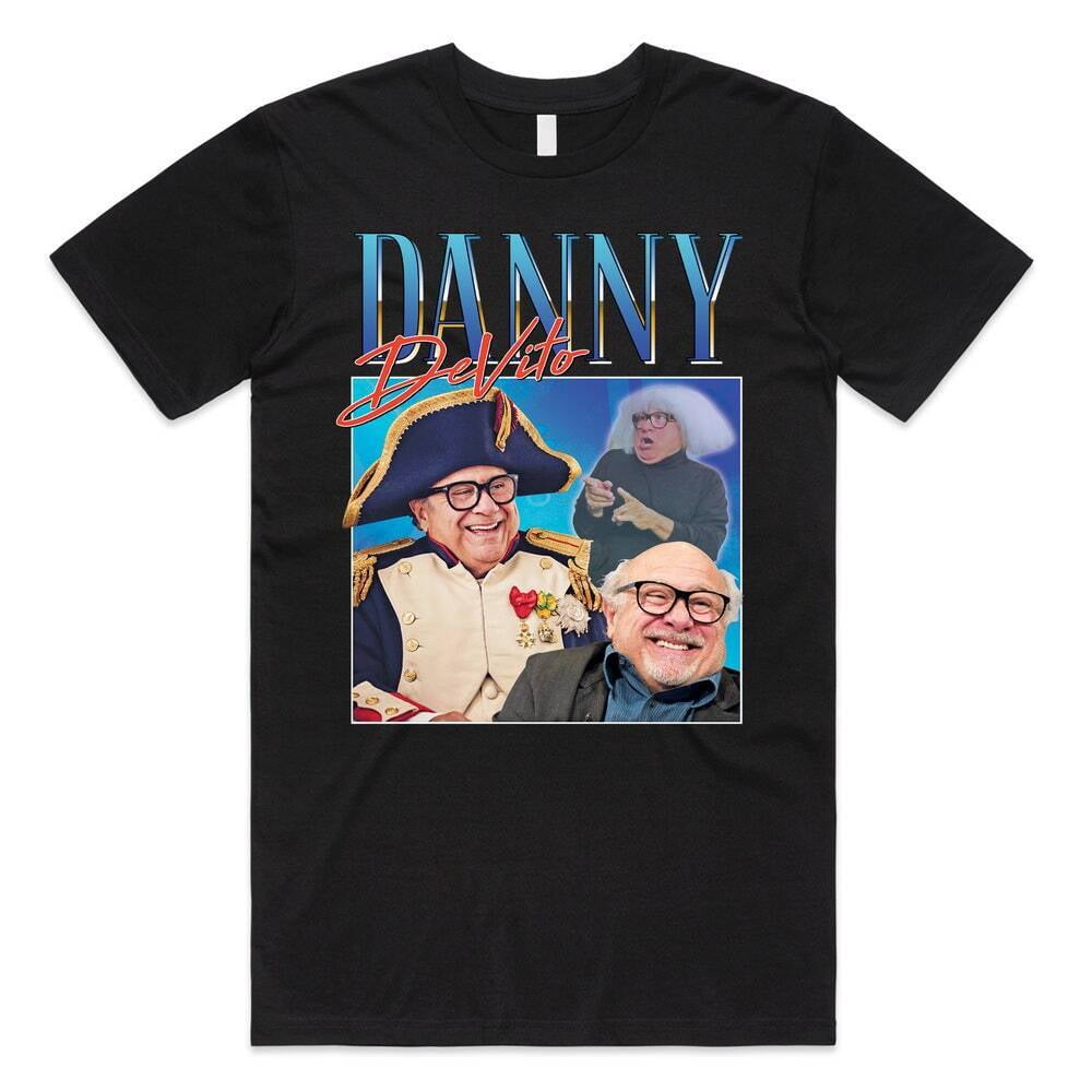 Danny DeVito Homage T-Shirt Tee Top US Movie Director Film Icon Retro ...