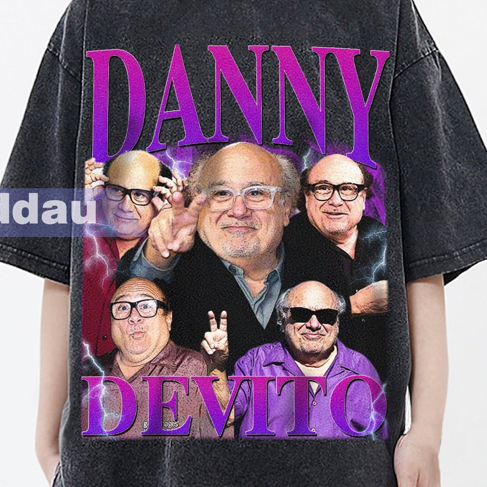 Danny DeVito Vintage Washed T-Shirt, Danny DeVito Vintage Homage ...
