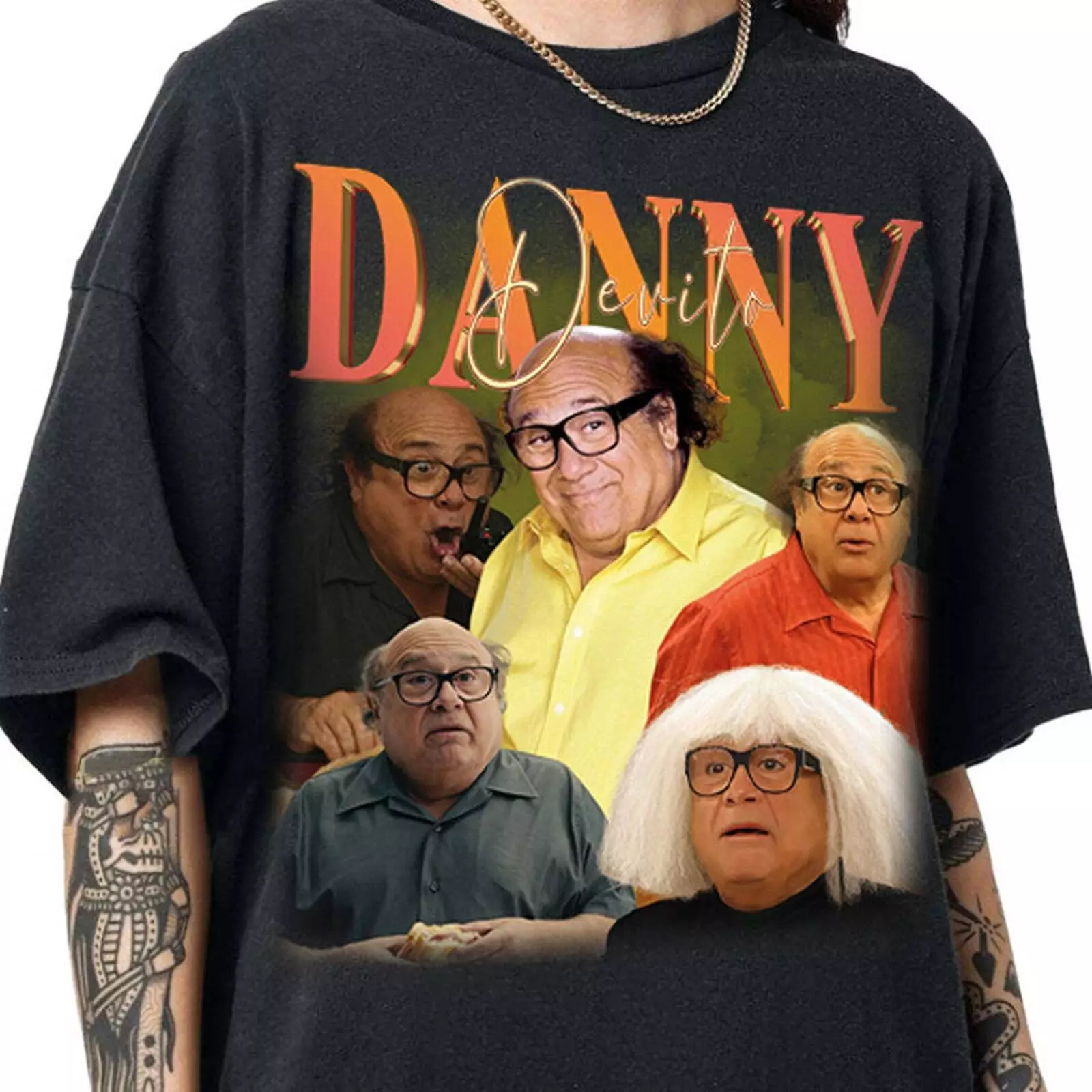 Danny Devito Retro T-shirt - Danny Devito Sweatshirt - Danny Devito Fan ...