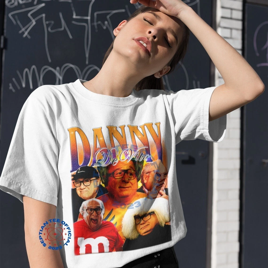 Danny Devito Shirt, Homage Danny Devito, 90s Danny Devito Tee, Fuuny ...