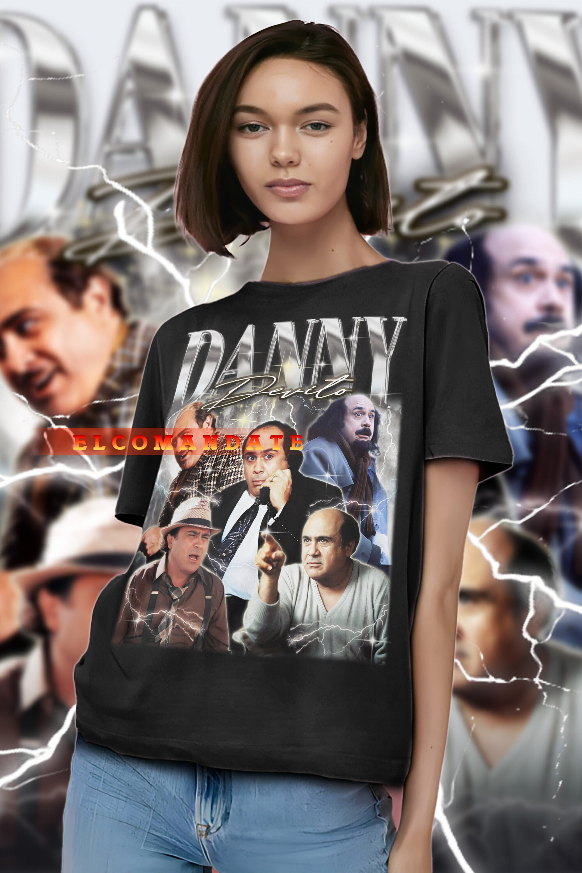Danny Devito Vintage Shirt Danny Devito Homage Tshirt Danny Devito Fan ...