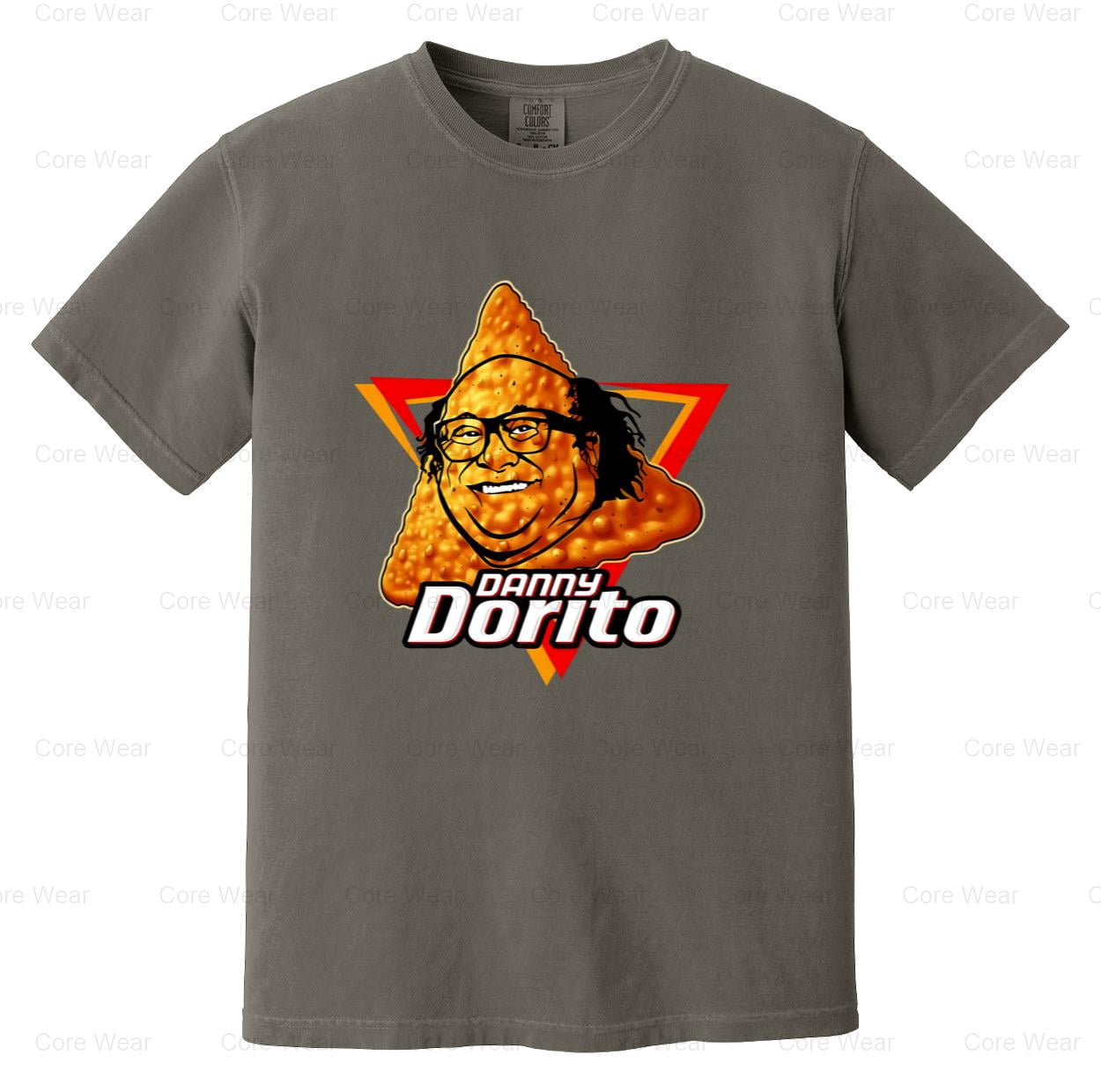 Danny Dorito DeVito Funny Parody Snack Pun Humor Graphic Comfort Color ...