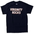 Danny Duncan Men's Virginity Rocks Graphic Tee, Black, Medium, 100% ...