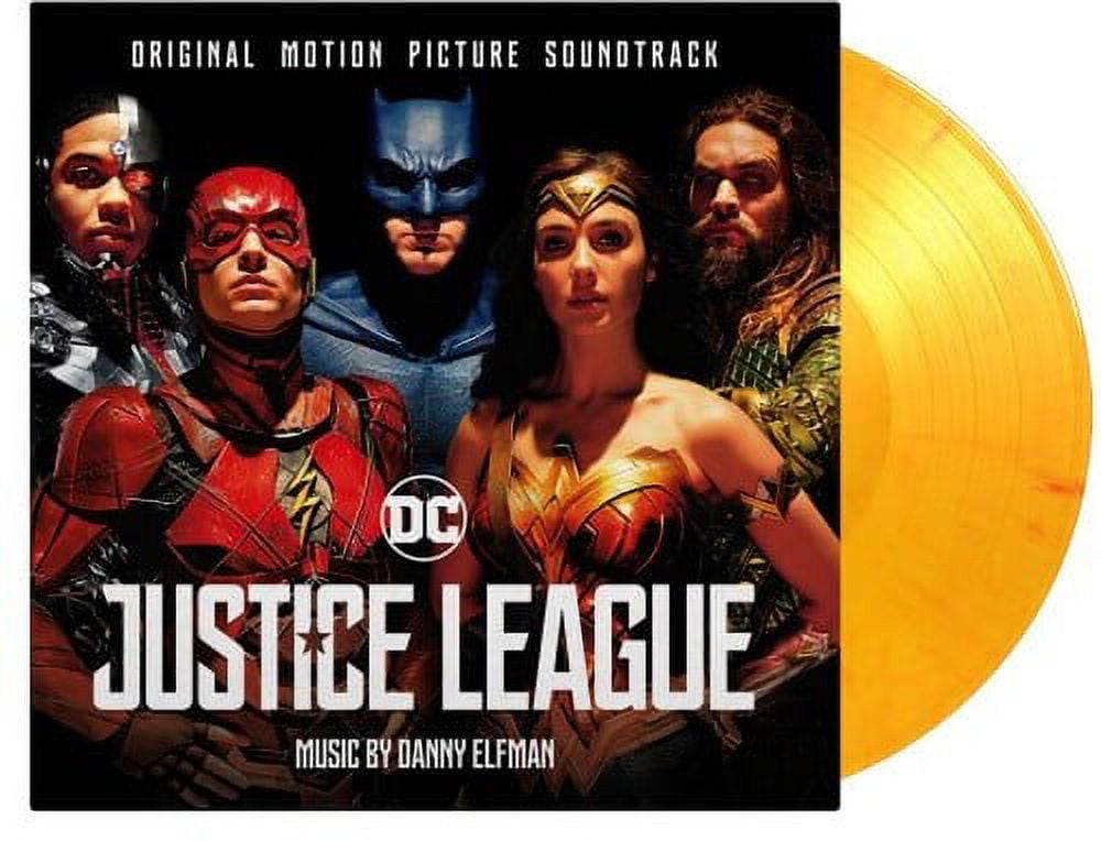 Danny Elfman - Justice League Soundtrack - Limited 180-Gram 'Flaming ...