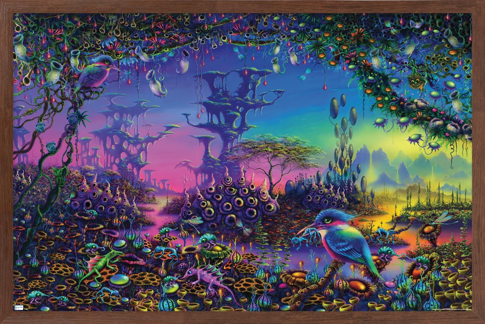 Danny Flynn - Riverside Wall Poster, 22.375" x 34" Framed - Walmart.com