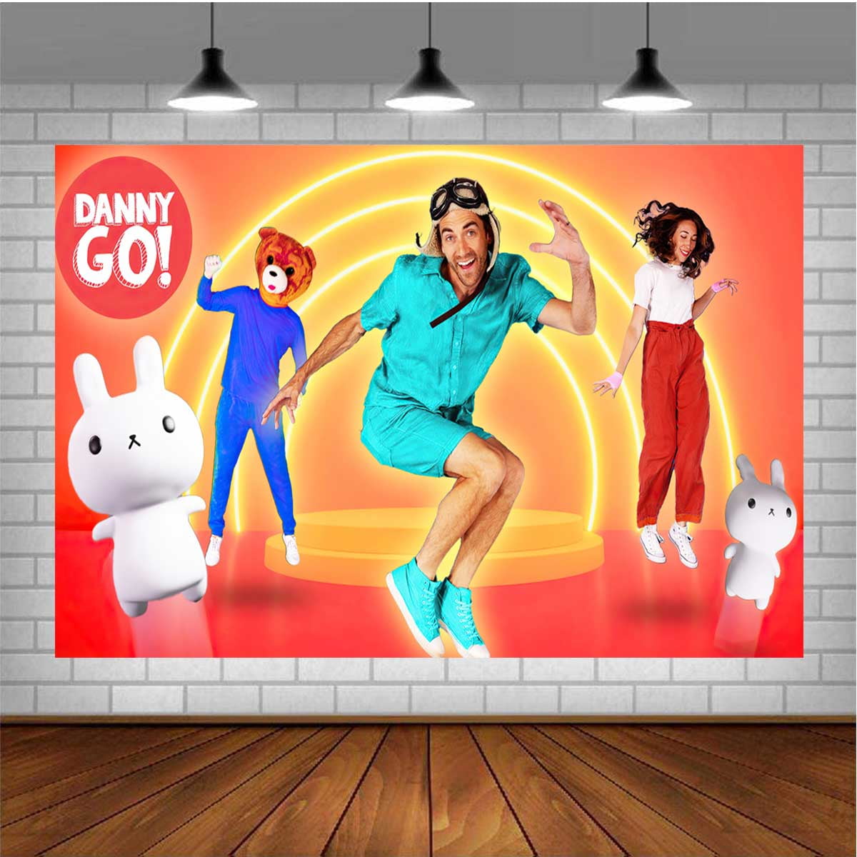 Danny Go Banner Poster Wall Decor Birthday Backdrop Background Party ...