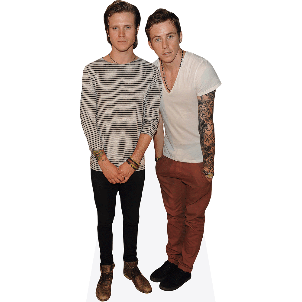 Danny Jones And Dougie Poynter (Duo) Mini Celebrity Cutout Standee ...