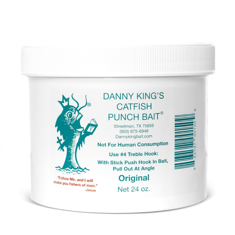 Danny King Catfish Punch Bait | 24oz | Original Flavor - Walmart.com