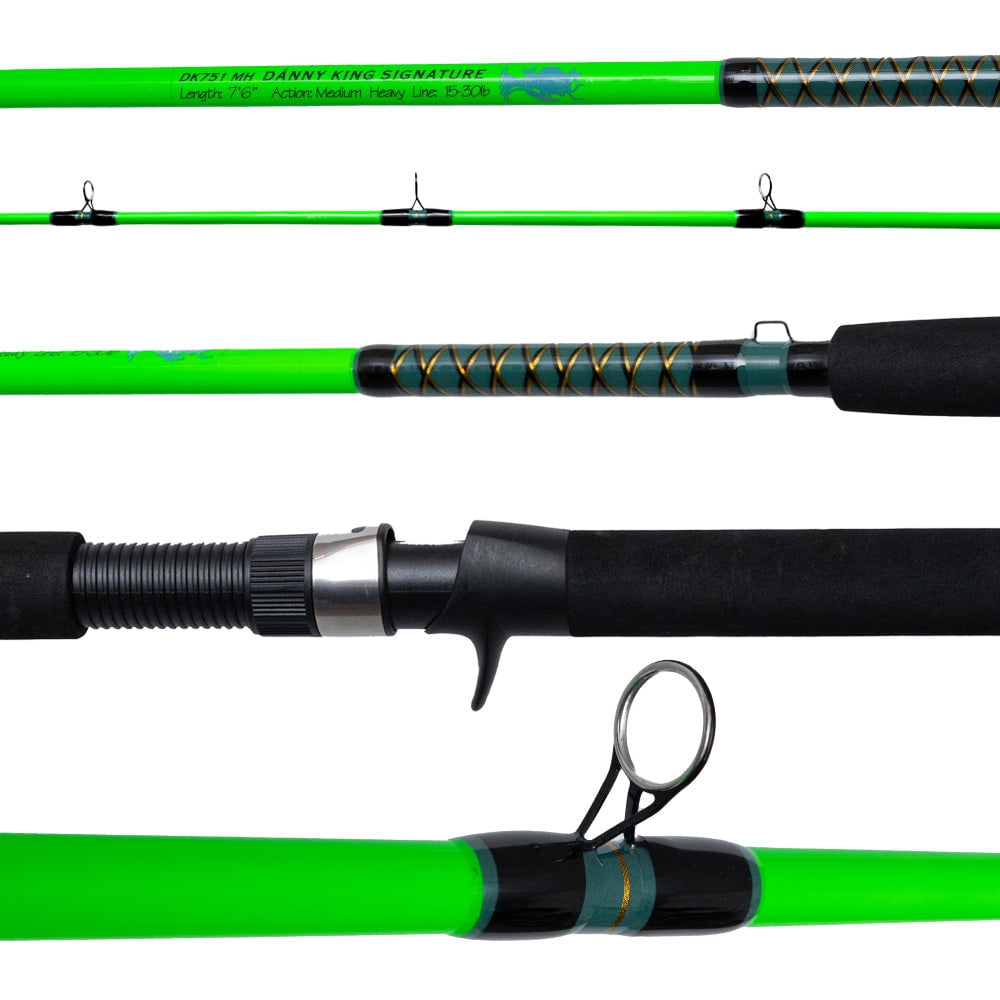 Danny King Signature Series Catfish Rod (Green) - Walmart.com