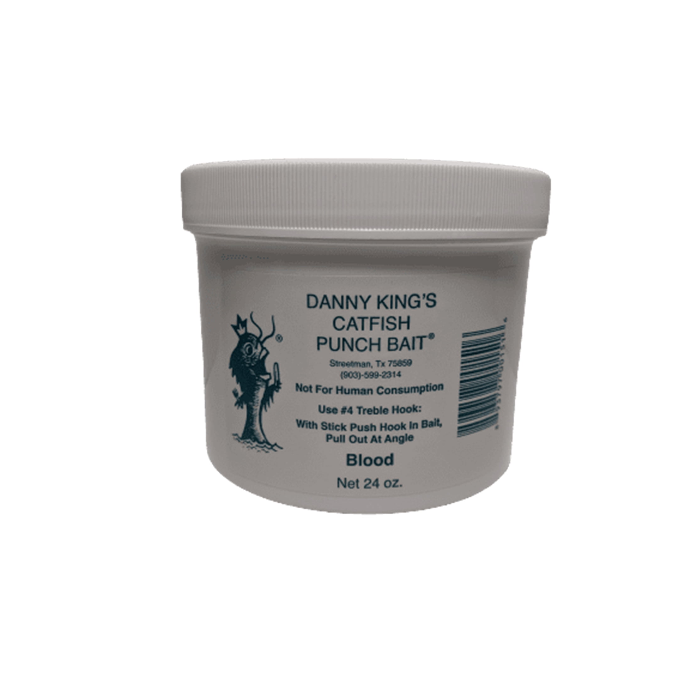 Danny King's Blood Scented Catfish Punch Bait, 24 Oz - Walmart.com