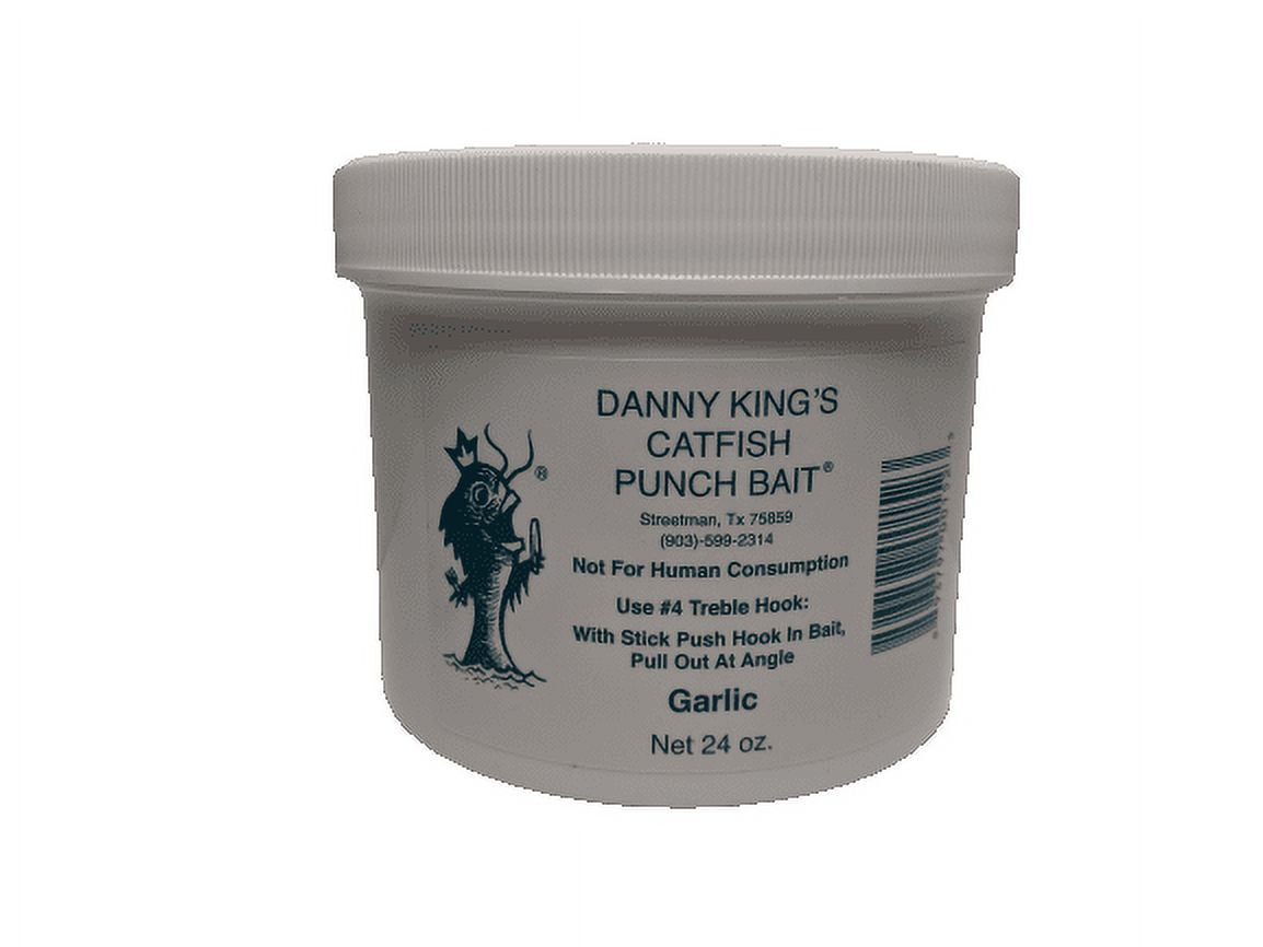 Danny King's Catfish Punch Bait Garlic 24 Oz - Walmart.com