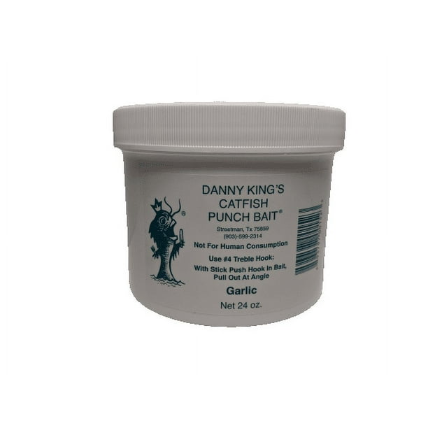 Danny King's Catfish Punch Bait Garlic 24 Oz - Walmart Business Supplies