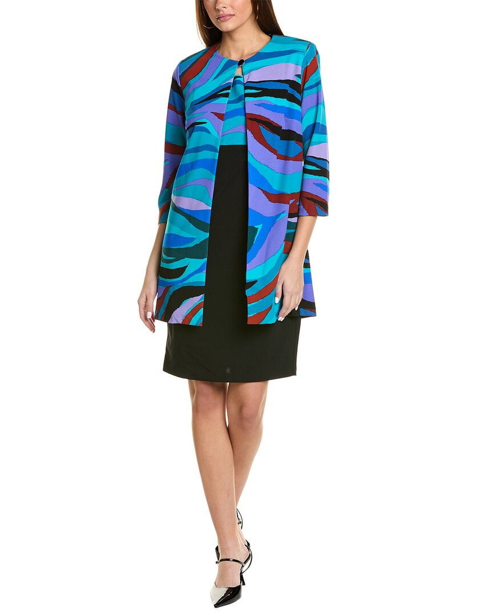 Danny & Nicole womens Savanah 2pc Mini Dress Set, 14, Black - Walmart.com