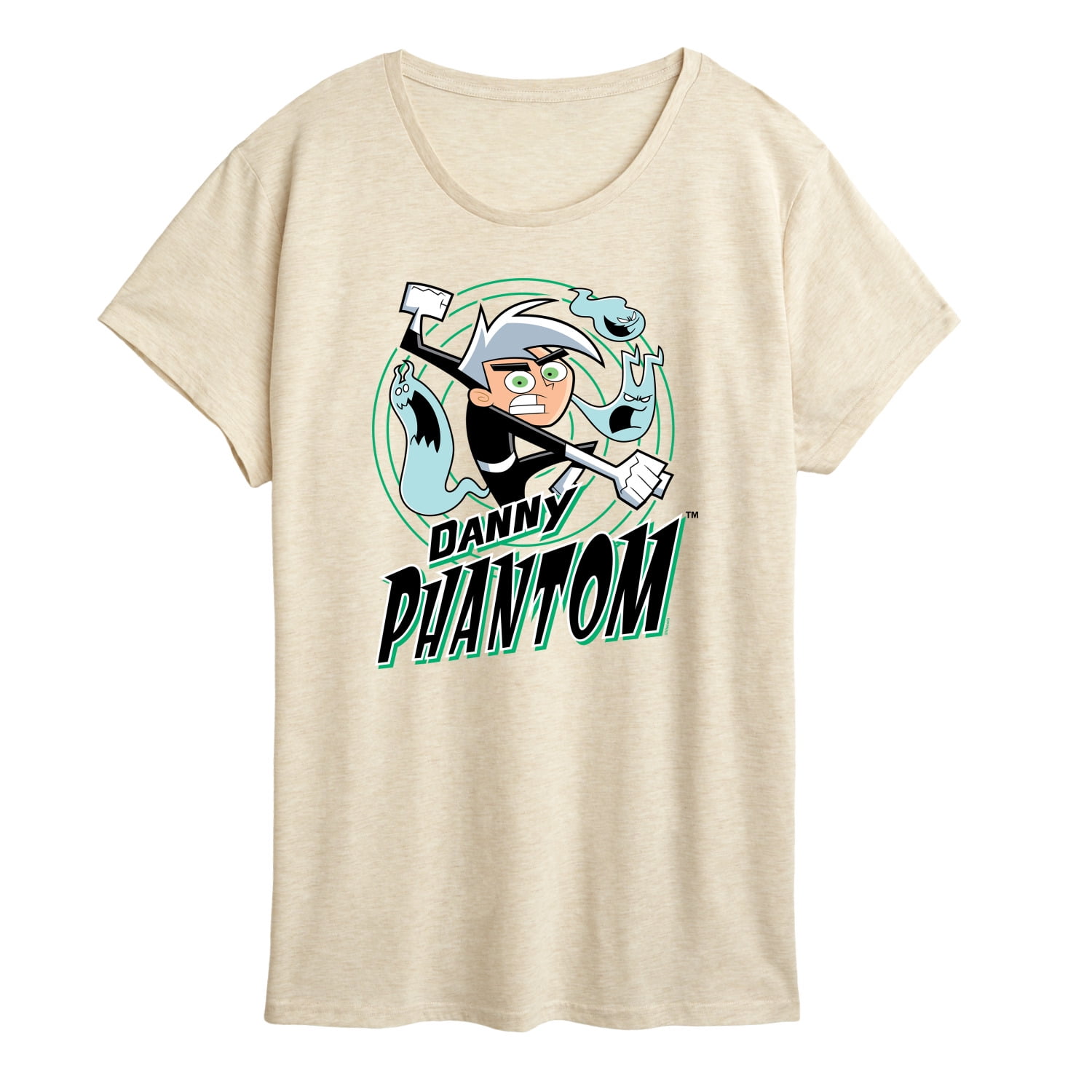 Danny Phantom - Danny Phantom Ghost Logo - Women's Short Sleeve Graphic ...