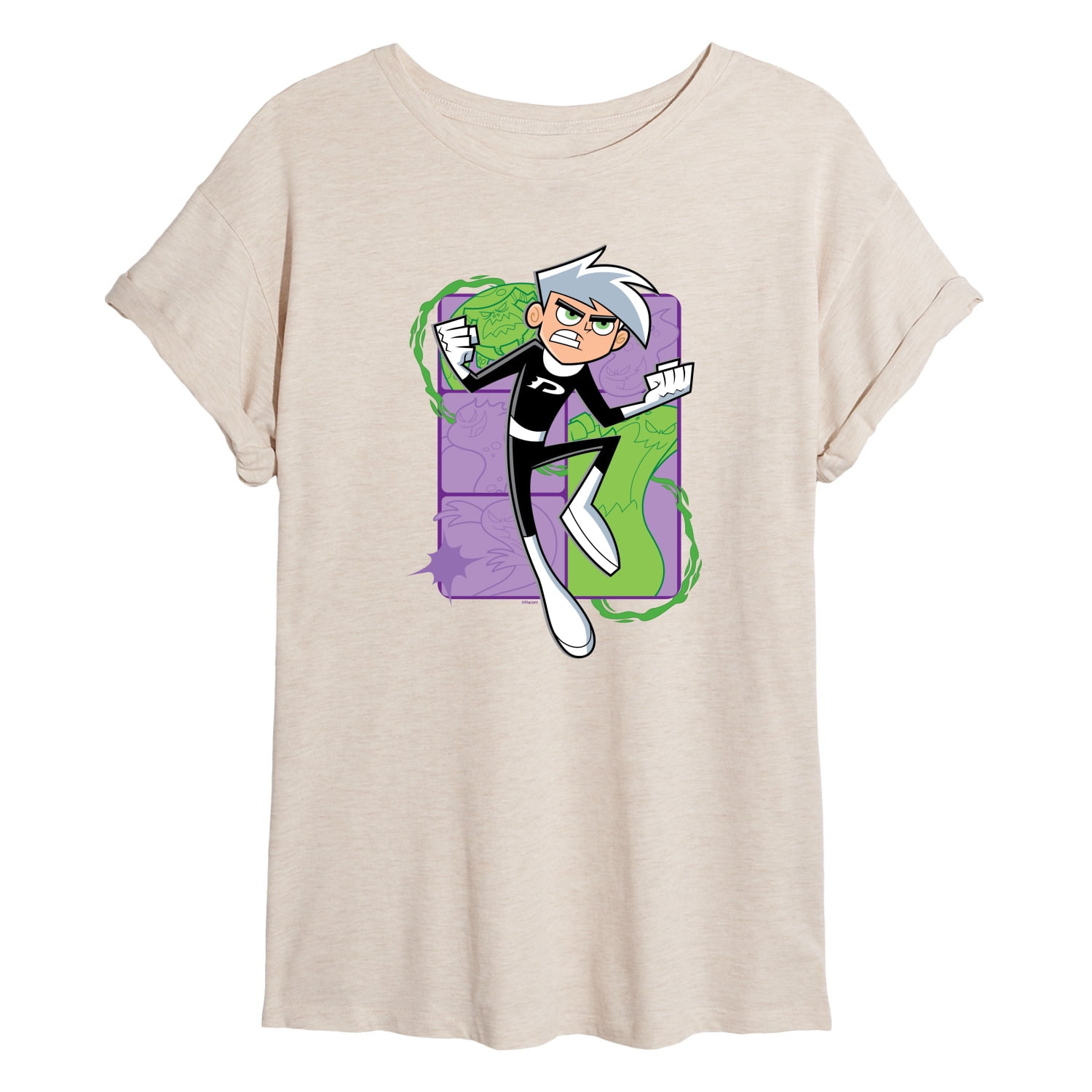 Danny Phantom - Danny Phantom Jumping - Women's Oversized Graphic T ...