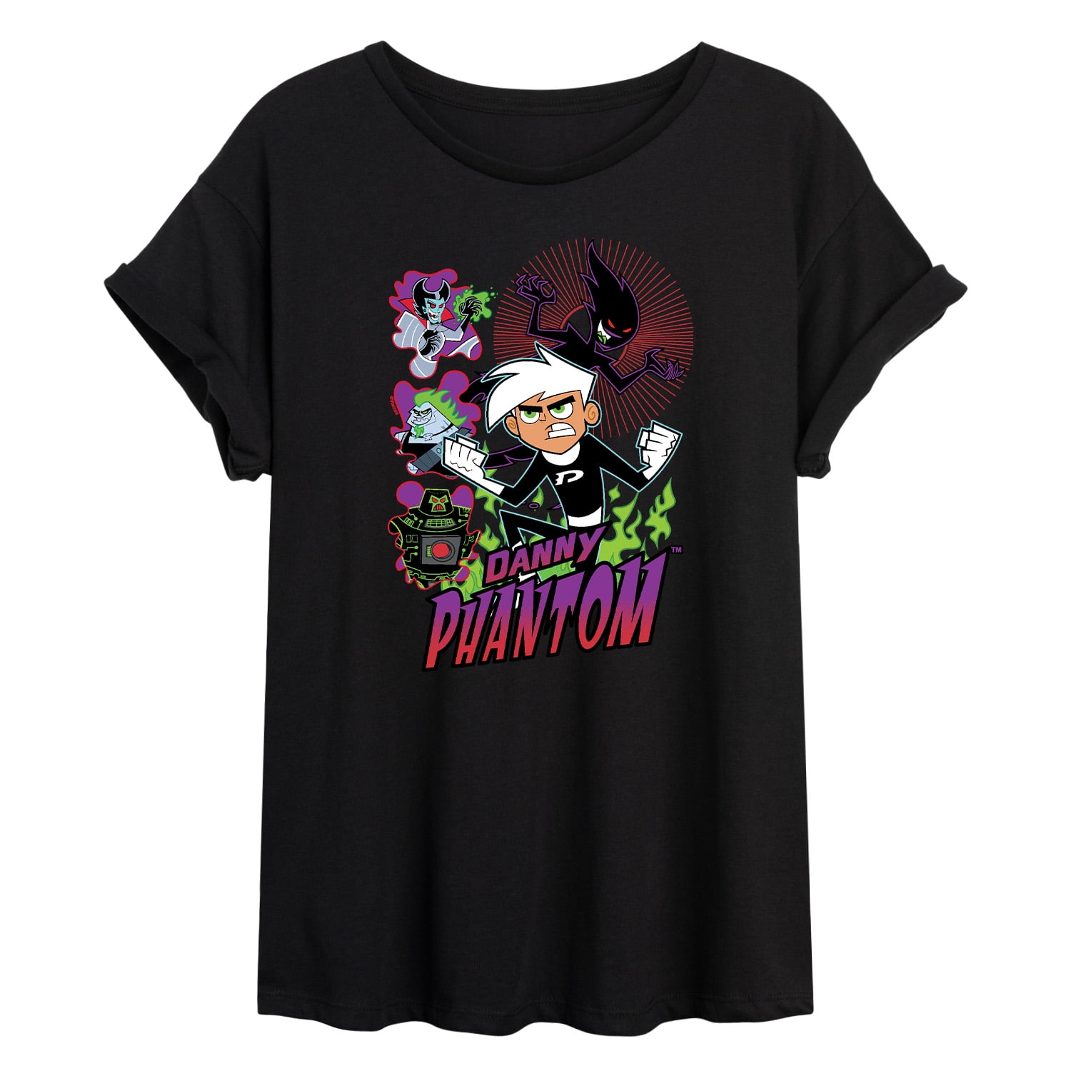 Danny Phantom - Danny Phantom - Women's Oversized Graphic T-Shirt ...