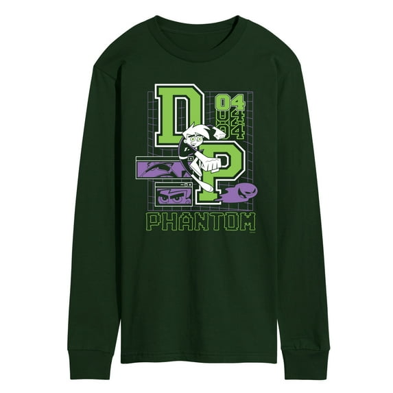 Danny Phantom - Dark Digital Jersey - Men's Long Sleeve Graphic T-Shirt ...