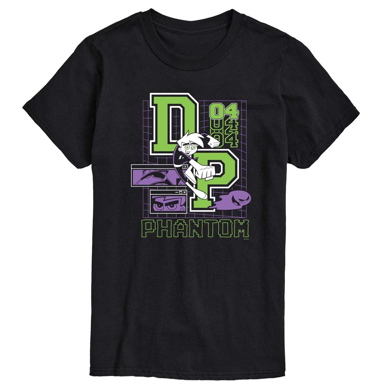 Danny Phantom - Dark Digital Jersey - Men's Short Sleeve Graphic T ...