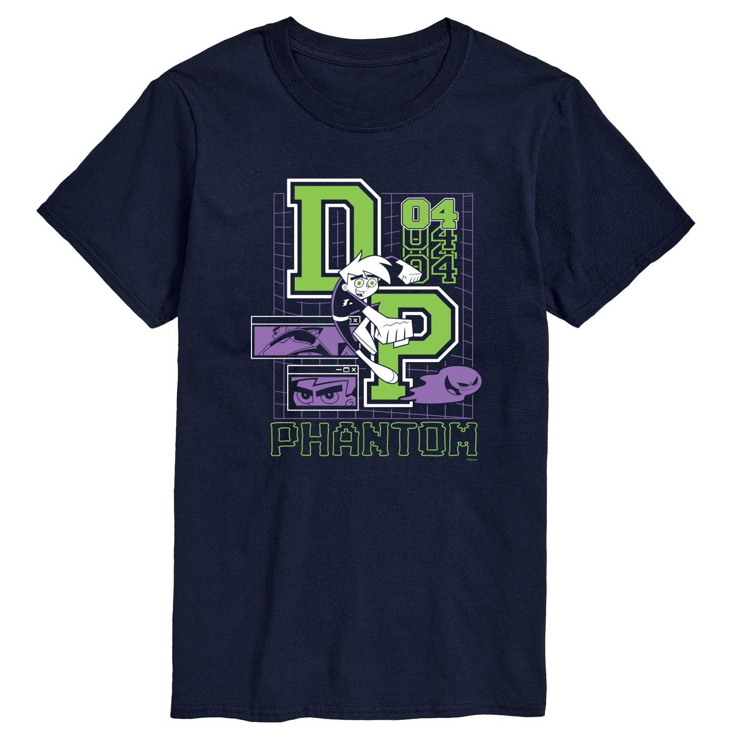 Danny Phantom - Dark Digital Jersey - Men's Short Sleeve Graphic T ...