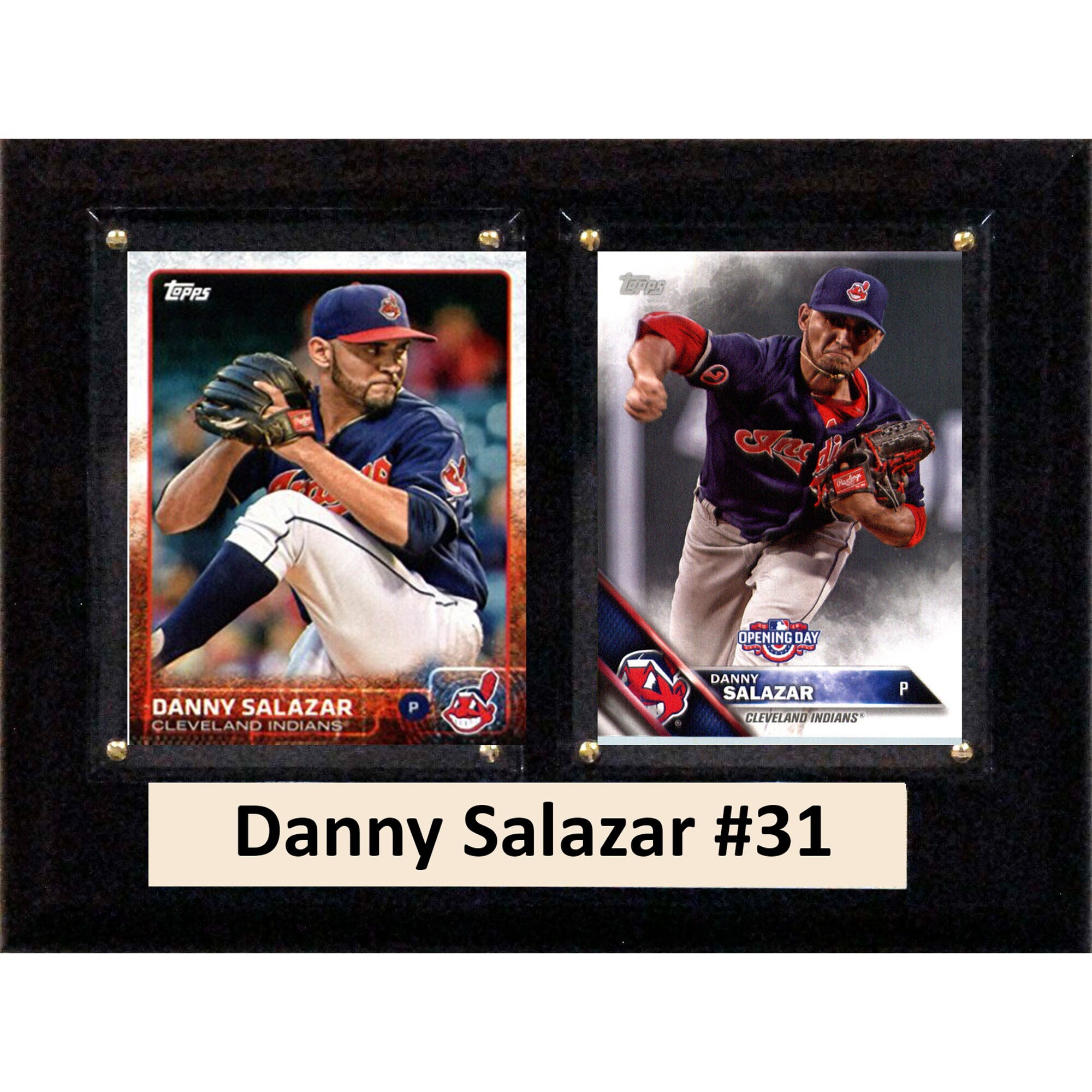 Danny Salazar Cleveland Indians 6'' x 8'' Plaque - Walmart.com